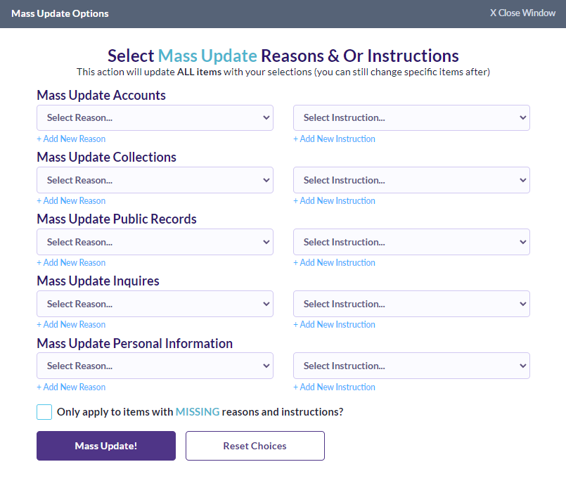 Ai-Infused METRO2 LETTERS – DisputeFox