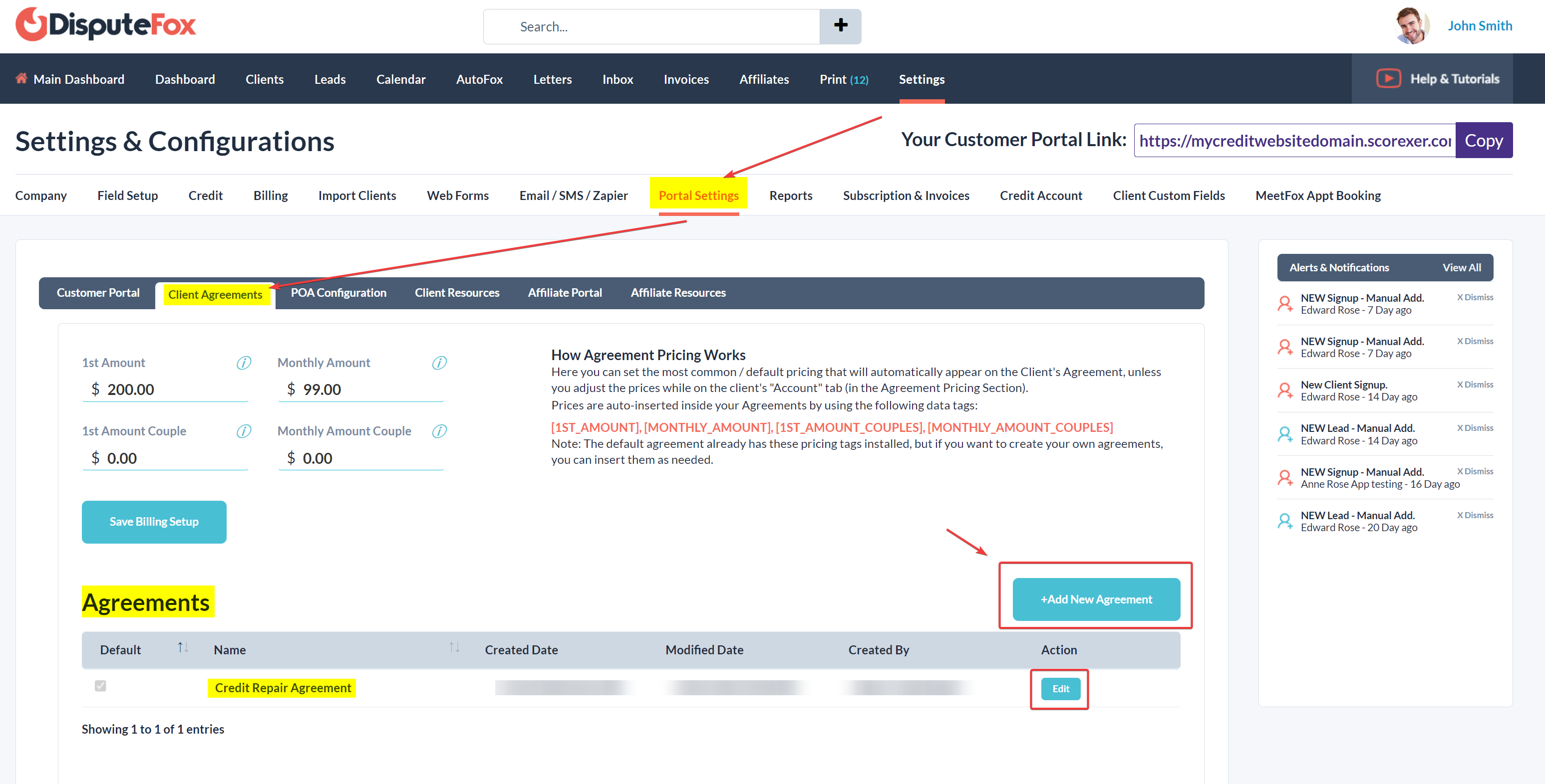 Updating Client Agreement Pricing And Terms A Guide Disputefox