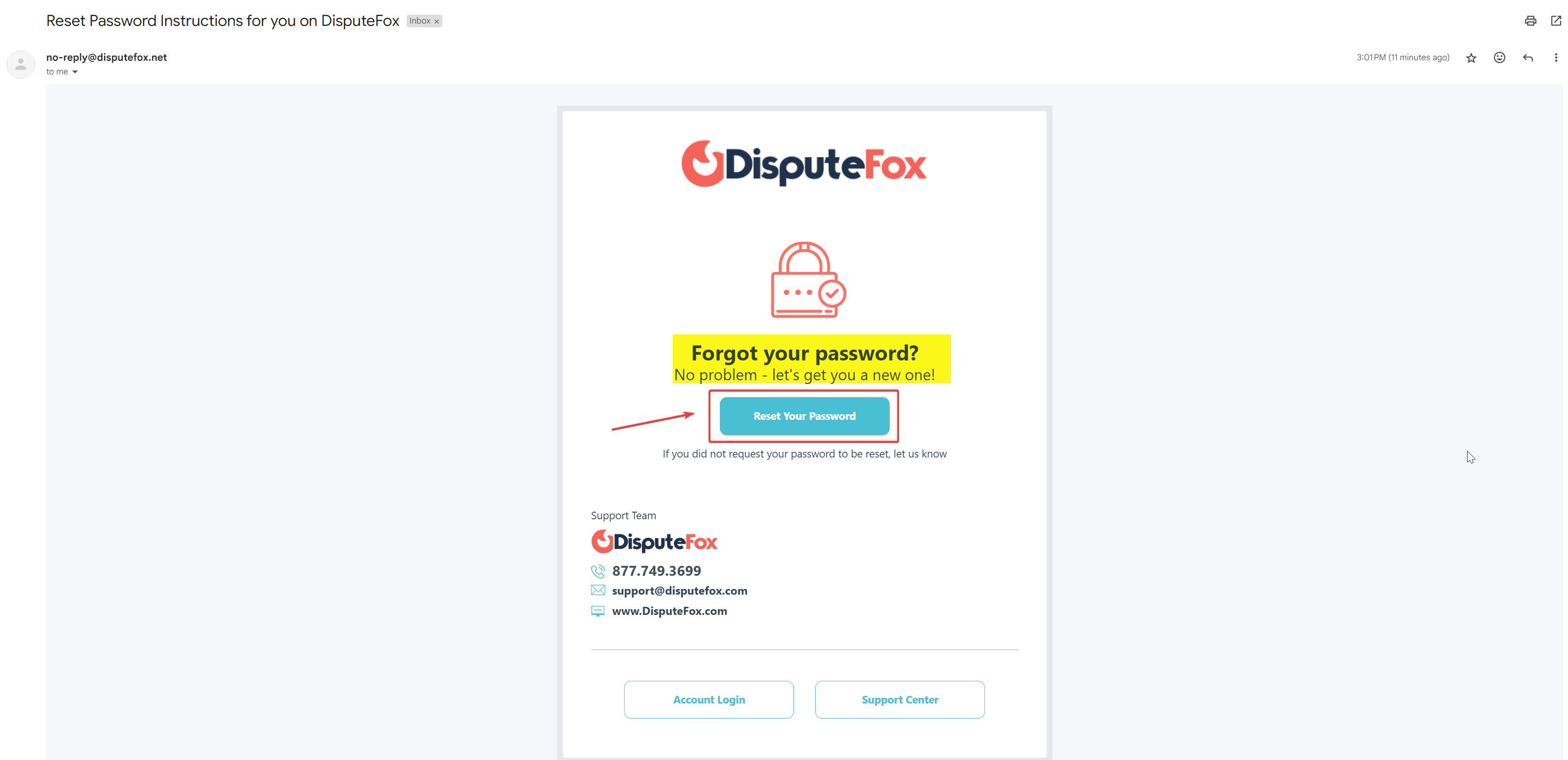 How do I reset my DisputeFox Account Password ? – DisputeFox
