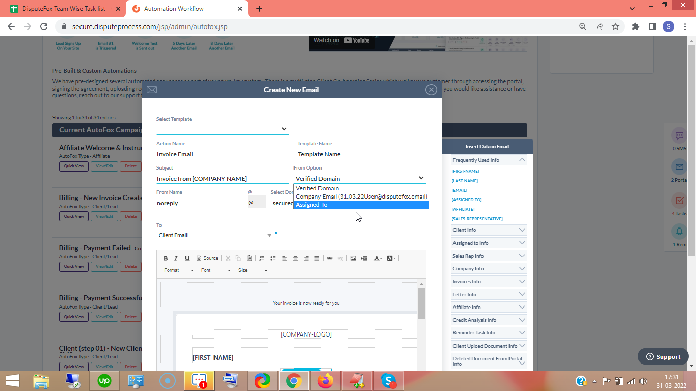 March 31st Release Features – DisputeFox