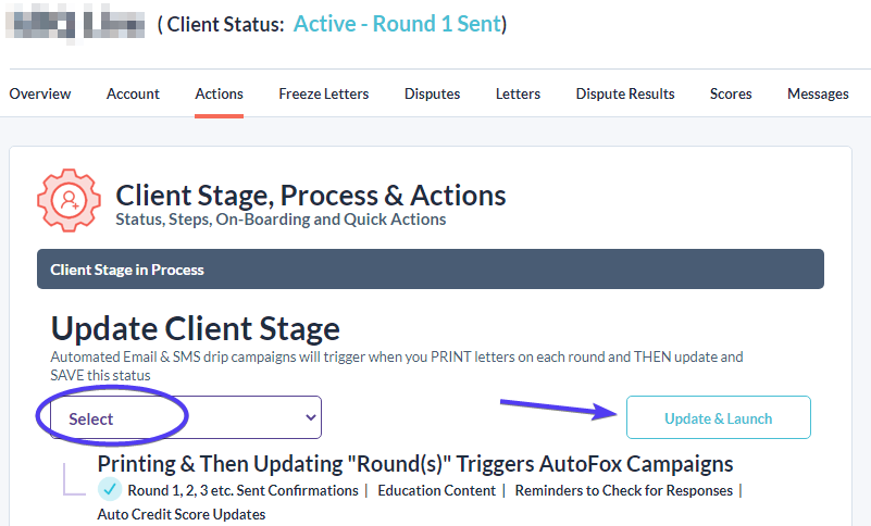 Round Closure Options – DisputeFox
