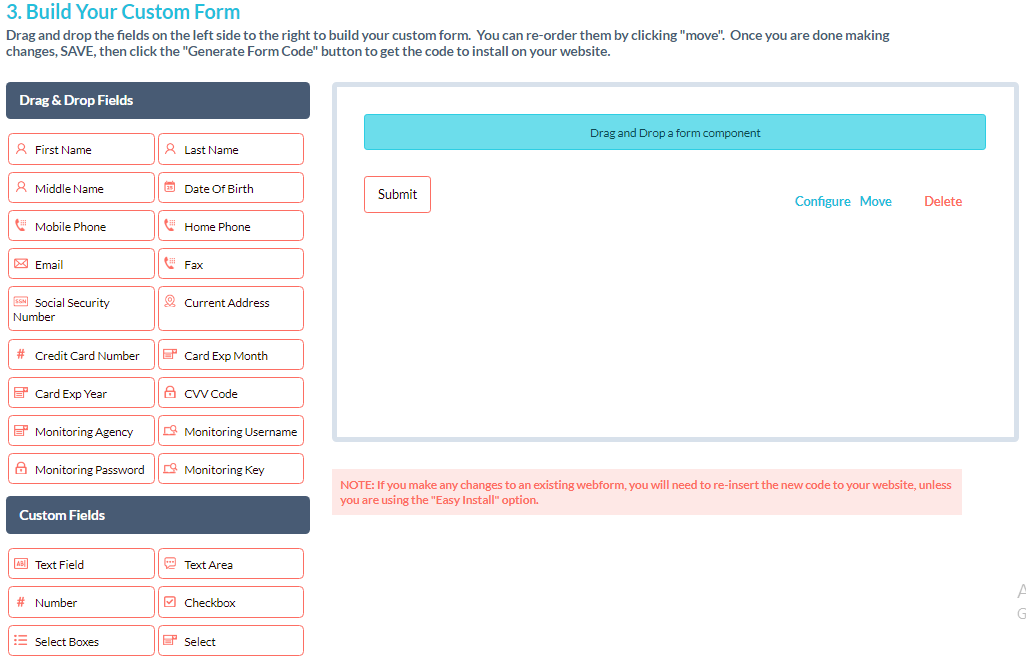 How to Configure Webform – DisputeFox