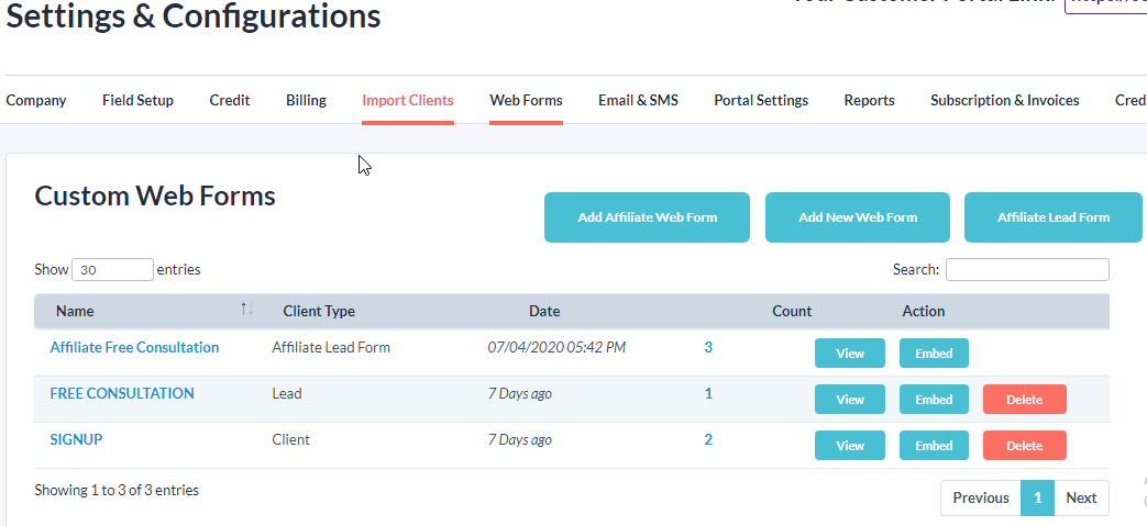 How to Configure Webform – DisputeFox